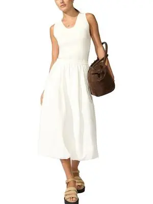Brochu Walker Marisol Midi Dress - Ivory
