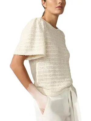 Brochu Walker Brochu Walker The Emerson Top Ivory