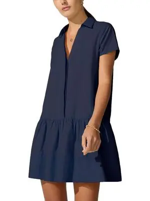 Brochu Walker The Antibes Dress - Navy