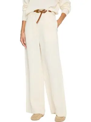 Brochu Walker The Jules Pant Wide Leg Trousers - Egret