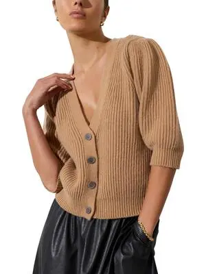 Brochu Walker The Jude Cardigan - Camel