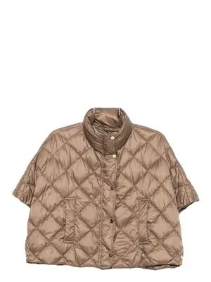 Max Mara MAX MARA THE CUBE Quilted Down Jacket Beige