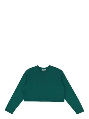 Friend + Folk Banks Long Sleeve Cropped T-shirt - Walden