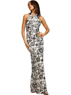 Ramy Brook Candice Sequin Gown - Sequin Combo
