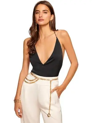 Ramy Brook Ramy Brook Noelle V-Neck Camisole Black