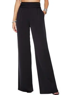 Ramy Brook Joss Wide Leg Pant - Black