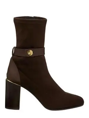 Ramy Brook Suede Ankle Boots - Brown Suede