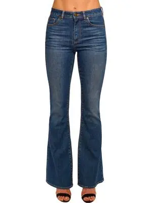 Ramy Brook Helena 5-pocket Flare Jean - Medium Wash