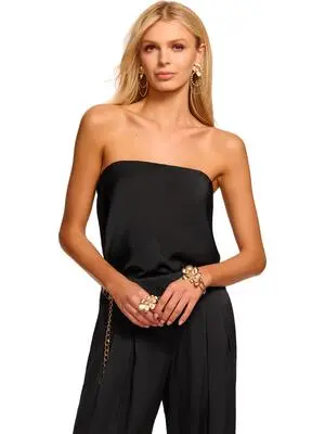 Ramy Brook Ramy Brook Ruben Strapless Bodysuit Black