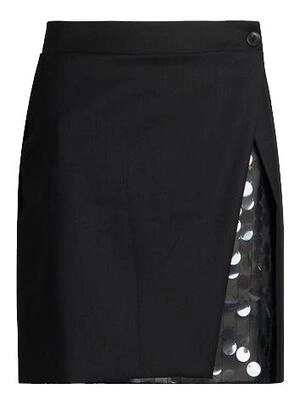 16Arlington Wrap Mini Skirt - Black