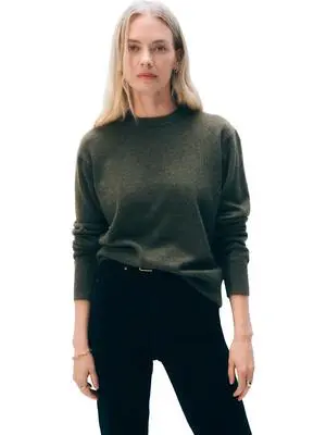 WHITE & WARREN White & Warren Cashmere Crewneck Top