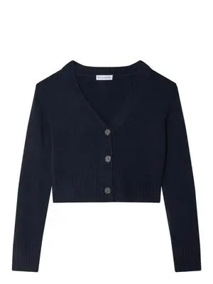 WHITE & WARREN White & Warren Cashmere Button Cardigan
