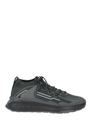 TOD'S NO CODE Leather And Textile Fiber Sneakers - Grey