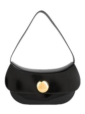 Marni Marni Medium Saddle Bag With Appliqués Black
