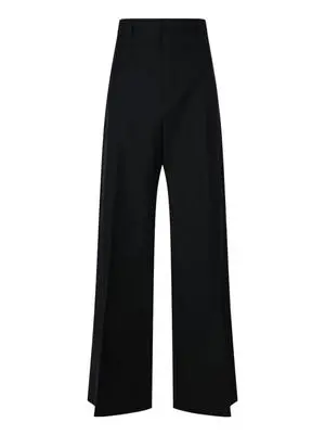 Celine Tailored Trousers With Belt Loops - Black