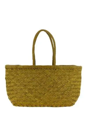 Dragon Diffusion Bamboo Triple Jump Large Shoulder Bag - Green