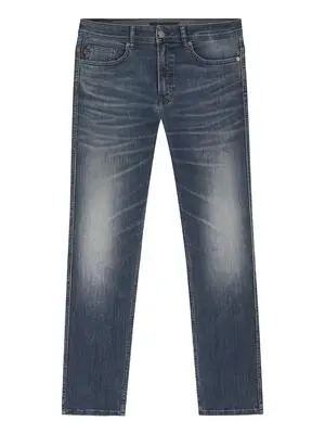 Hugo Boss High-rise Slim Fit Jeans - Gray