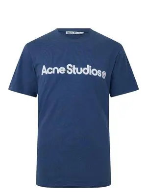 Acne Studios Minimalist Crewneck Tshirt - Blue