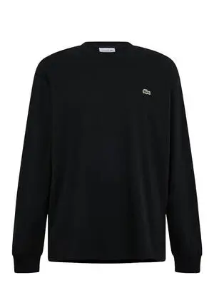 Lacoste Crewneck Long Sleeve Top - No