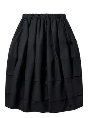 Comme Des Garçons Paneled Skirt - Black