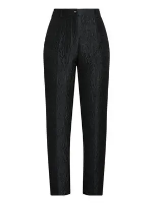 Dolce & Gabbana Tailored Tapered Trousers - Black