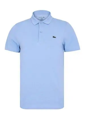 Lacoste Cotton Shortsleeve Polo Shirt - Blue