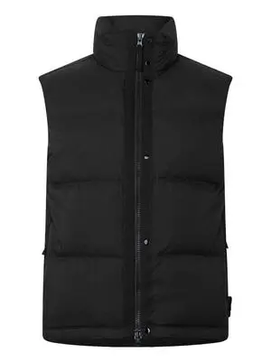 Stone Island Stand Collar Padded Vest - Black