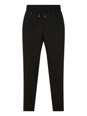 Hugo Boss Tailored Straight Leg Trousers - Black