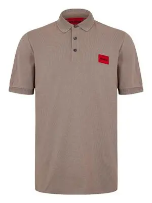 Hugo Boss Classic Tailored Shortsleeve Polo Shirt - Gray