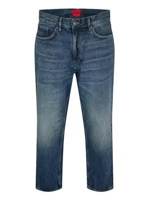 Hugo Boss Straight Leg Jeans - Blue