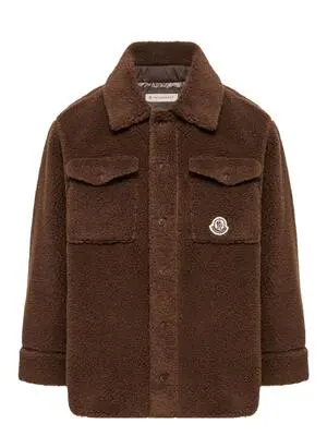 Moncler Long Sleeve Casual Jacket - Brown