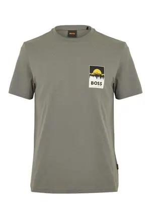 Hugo Boss Crewneck Shortsleeve Tee - Grey