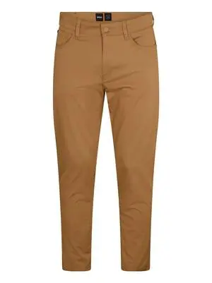 Hugo Boss Straight Leg Trousers - Brown