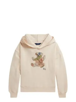 Polo Ralph Lauren Printed Graphic Hoodie - Nude