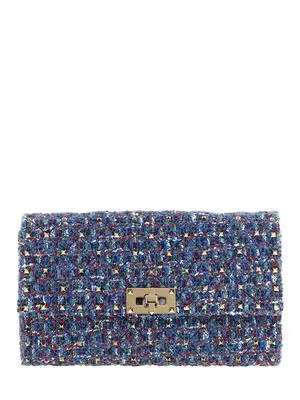 VALENTINO Valentino Tweed Cross Body Bag
