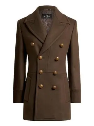 Etro Wool-blend Jacket - Brown