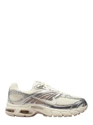 Nike Max Sneakers With Metallic Accents - Silver