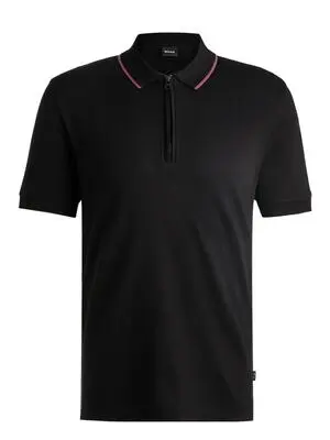 Hugo Boss Shortsleeve Polo Shirt - Black