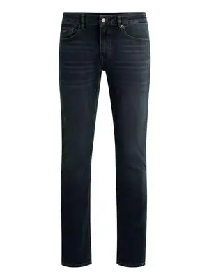 Hugo Boss Dark Washed Denim Jeans - Blue