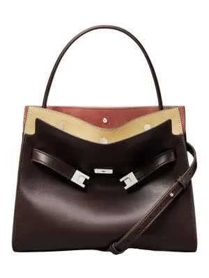 Tory Burch Small Lee Radziwill Double Bag - Coconut