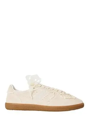 ALOHAS ALOHAS Crochet Lace-Up Low Top Sneakers