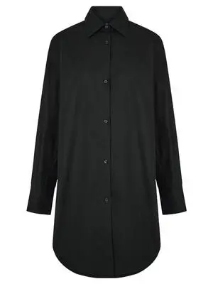 Hugo Boss Long Shirt Dress - Black