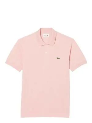 Lacoste Pique Polo Shirt Pink