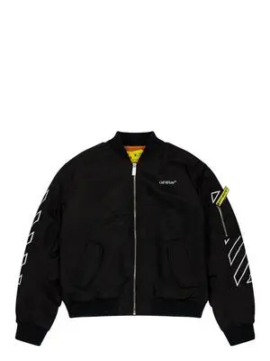 Off-White Bomber Jacket - Black