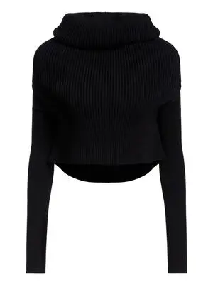 RICK OWENS RICK OWENS Cropped Turtleneck Sweater
