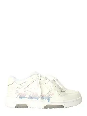 Off-White Lace Up Trainers - White