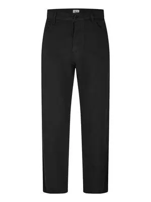 C.P. COMPANY Straight Leg Jeans - Black