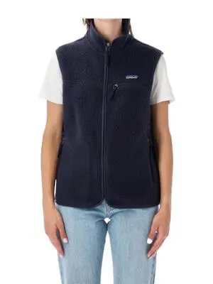 Patagonia Retro Pile Fleece Vest - Blue