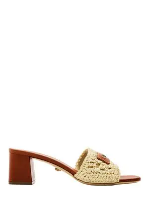 Versace Heeled Mules - No