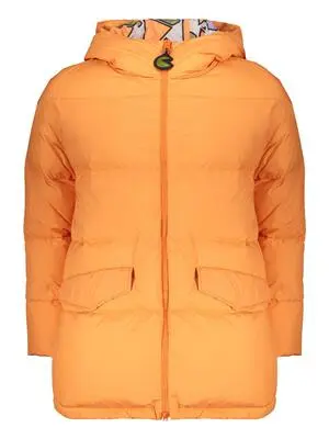 Herno Hooded Padded Jacket - Orange
